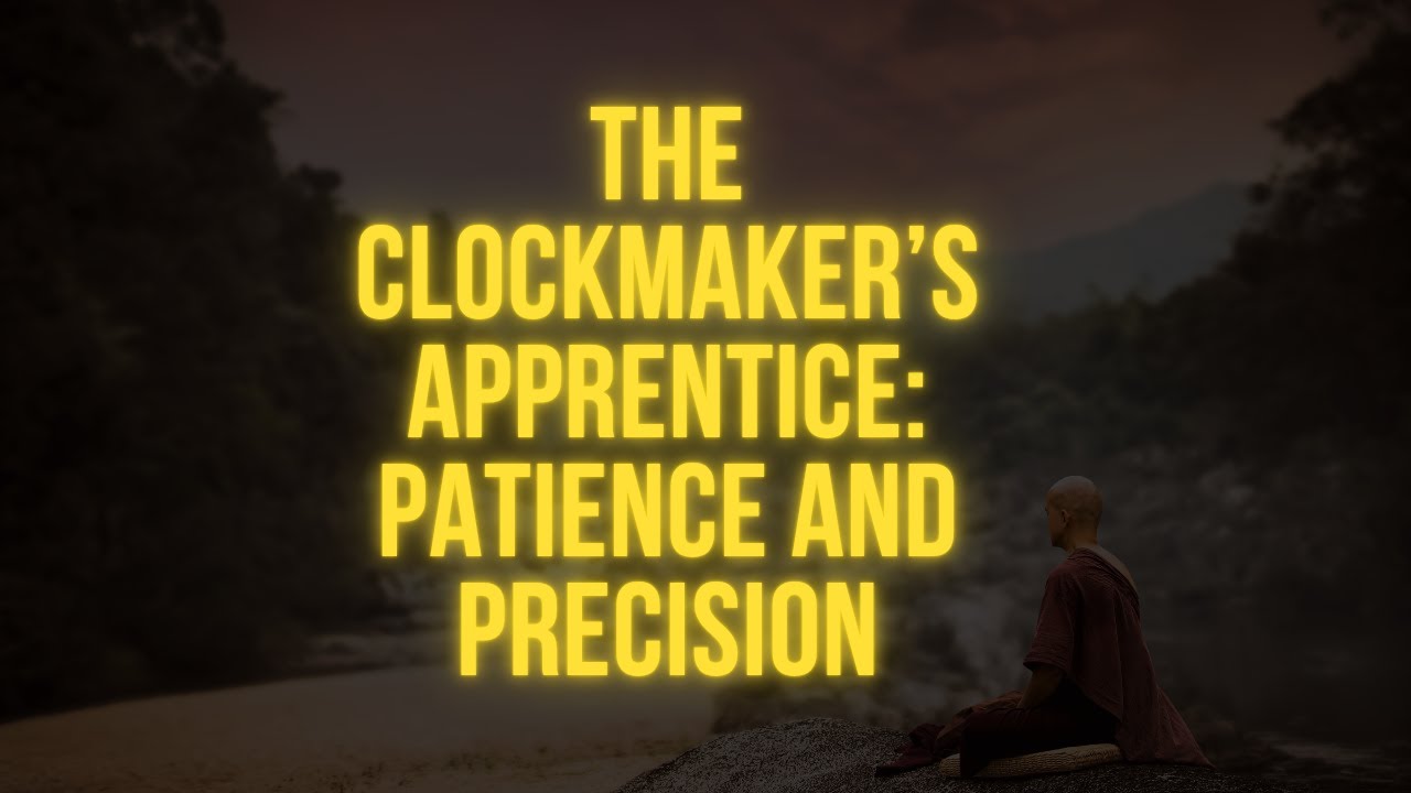 The Clockmaker’s Apprentice: Patience and Precision - घड़ीसाज़ का ...