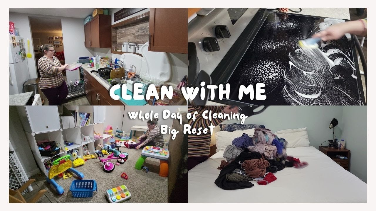 Clean With Me (Whole House Cleaning) 🧹🧽 - YouTube