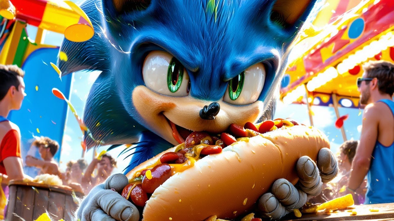 What Does Sonic Eat - YouTube