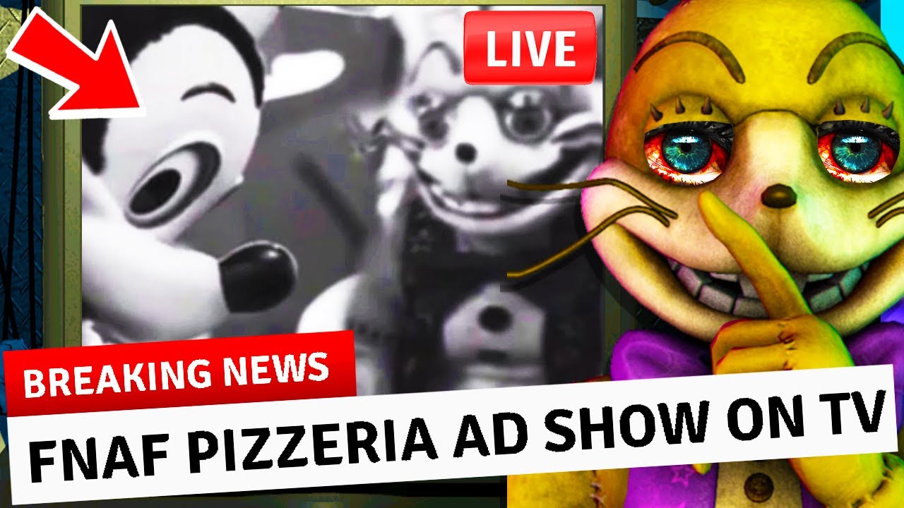 old FNAF PIZZERIA AD PREDICTED the MISSING KIDS being REAL! - YouTube