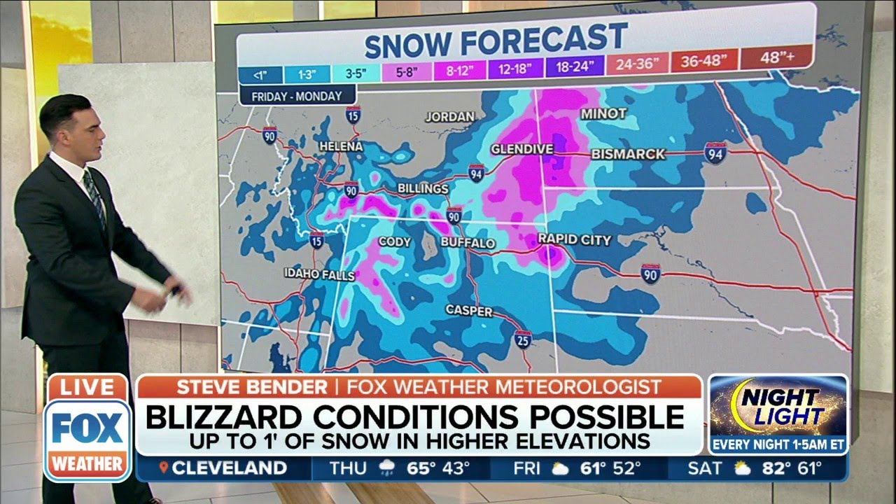Powerful Winter Storm Targeting Northern Plains With Blizzard ...