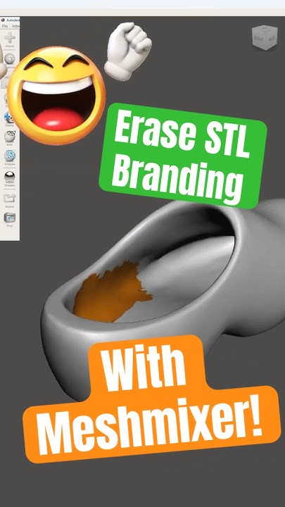 Remove STL Marks & Errors with MESHMIXER Simple Step & Tinkercad Import too! - YouTube
