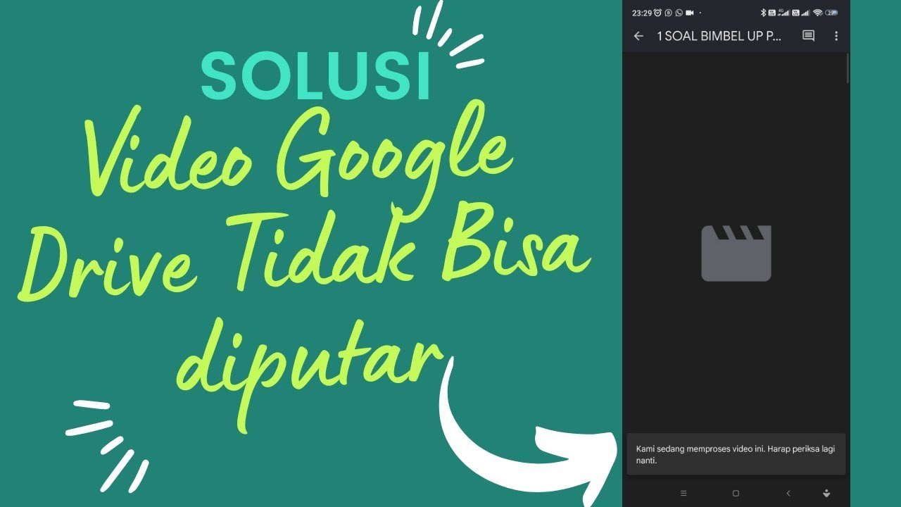 Solusi Mengatasi Video Google Drive Tidak Bisa Diputar - YouTube