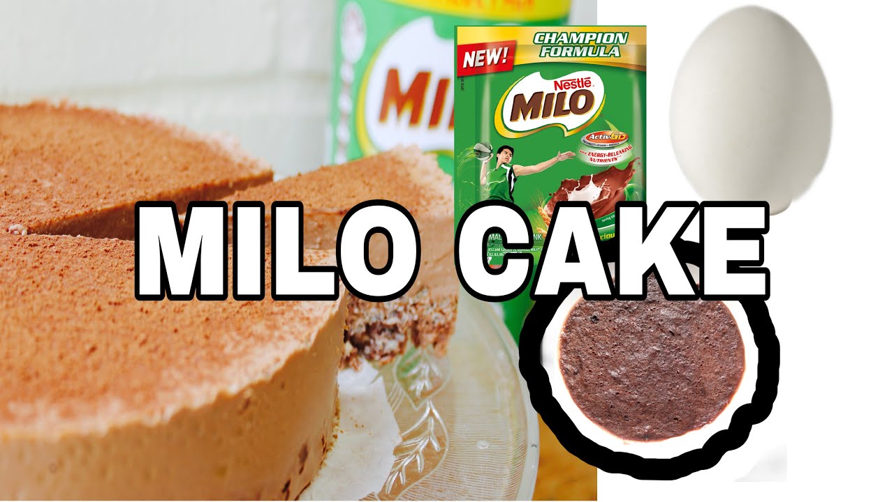 MILO CAKE:SUPER EASY ONLY 22 PESOS /IndayChariVlog - YouTube