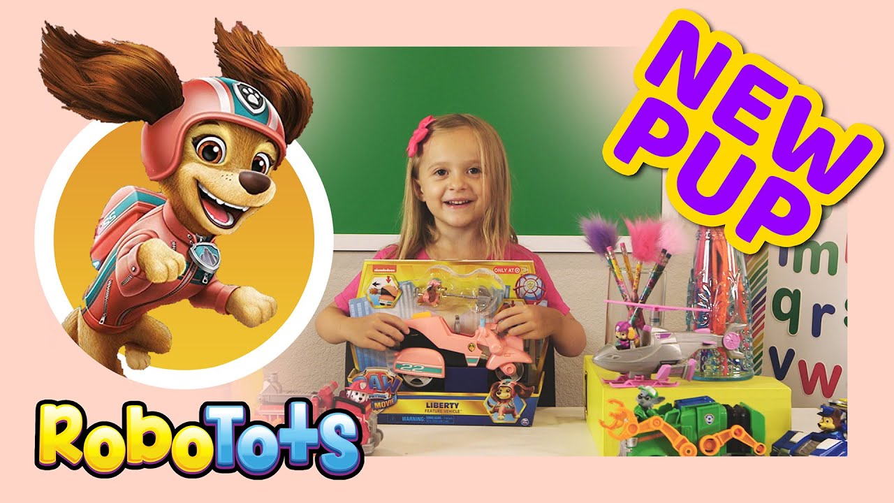 🐾 Who is the new character PAW Patrol - Movie Liberty Pup - YouTube