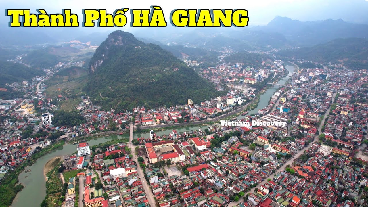 Flycam Toàn Cảnh Thành Phố Hà Ging - YouTube