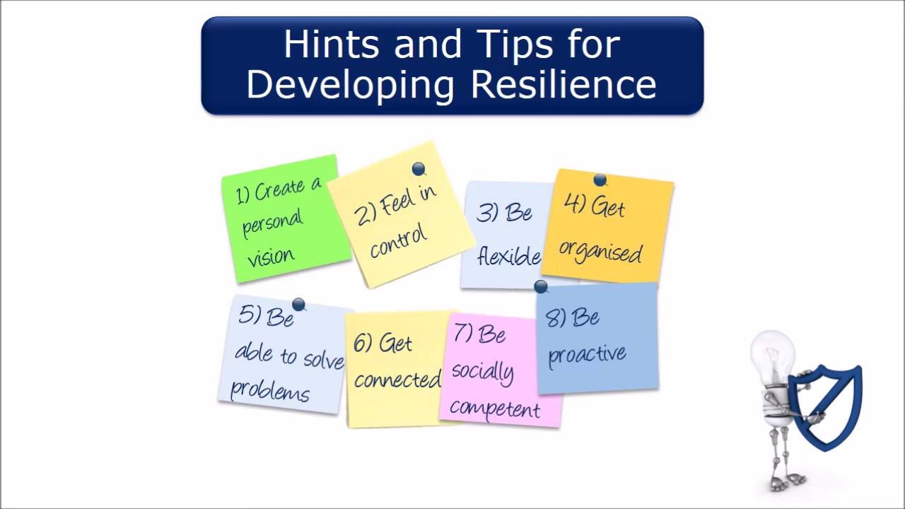 Hints and Tips to Develop Resilience - 1 Create a Personal Vision - YouTube