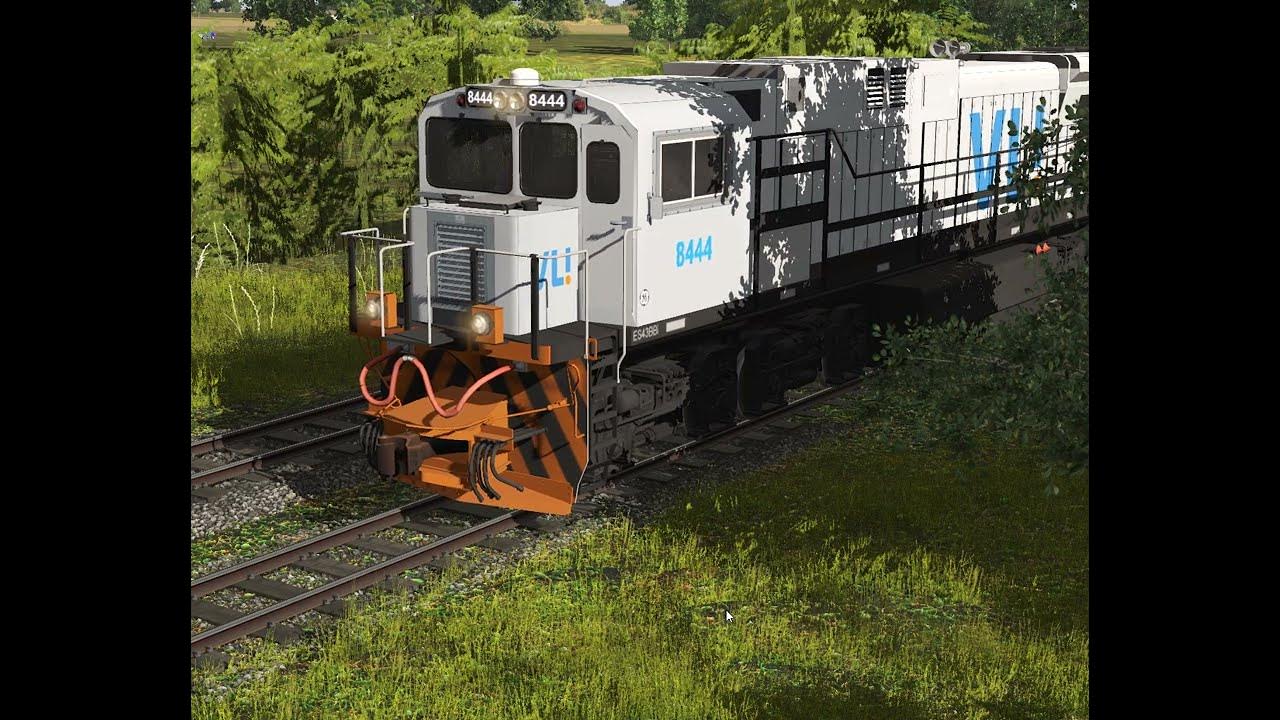 TRAINZ BRASIL 2019,, TREM DE CARGA VLI - YouTube
