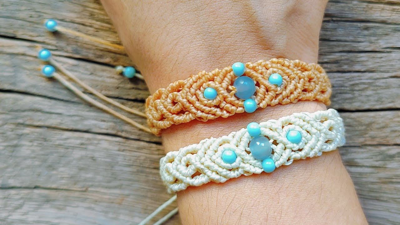 DIY Pulseira Macramê: Tutorial Passo a Passo Fácil para Iniciantes🌸 ...
