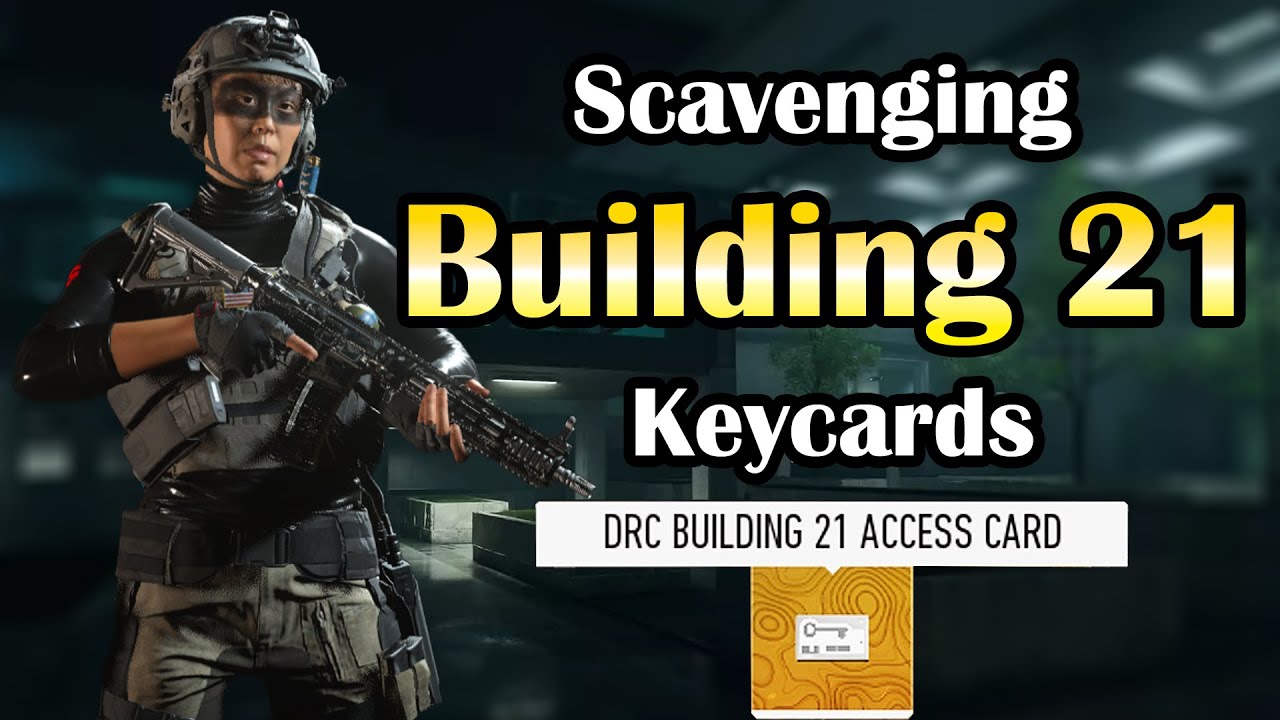 Loading up on DMZ Building 21 Keycards - MW2 DMZ Gameplay - YouTube