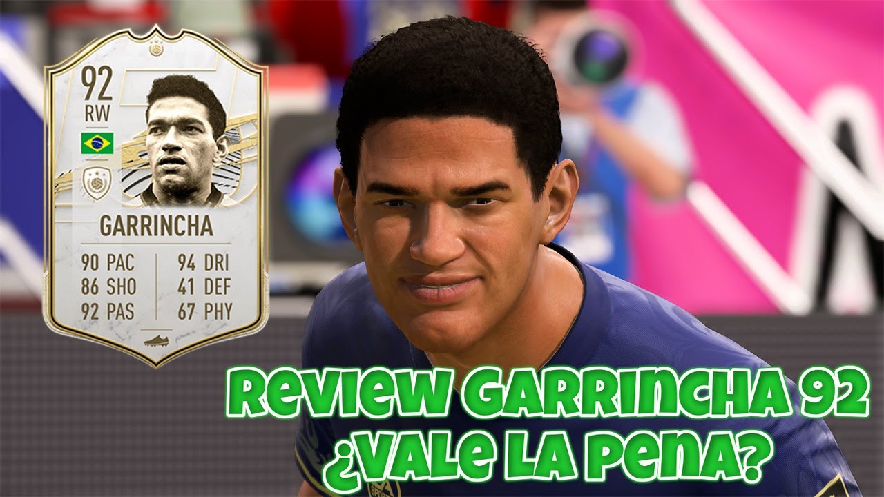 Rewiew Garrincha 91 Icono Medio ¿vale La Pena Fifa 21 Youtube