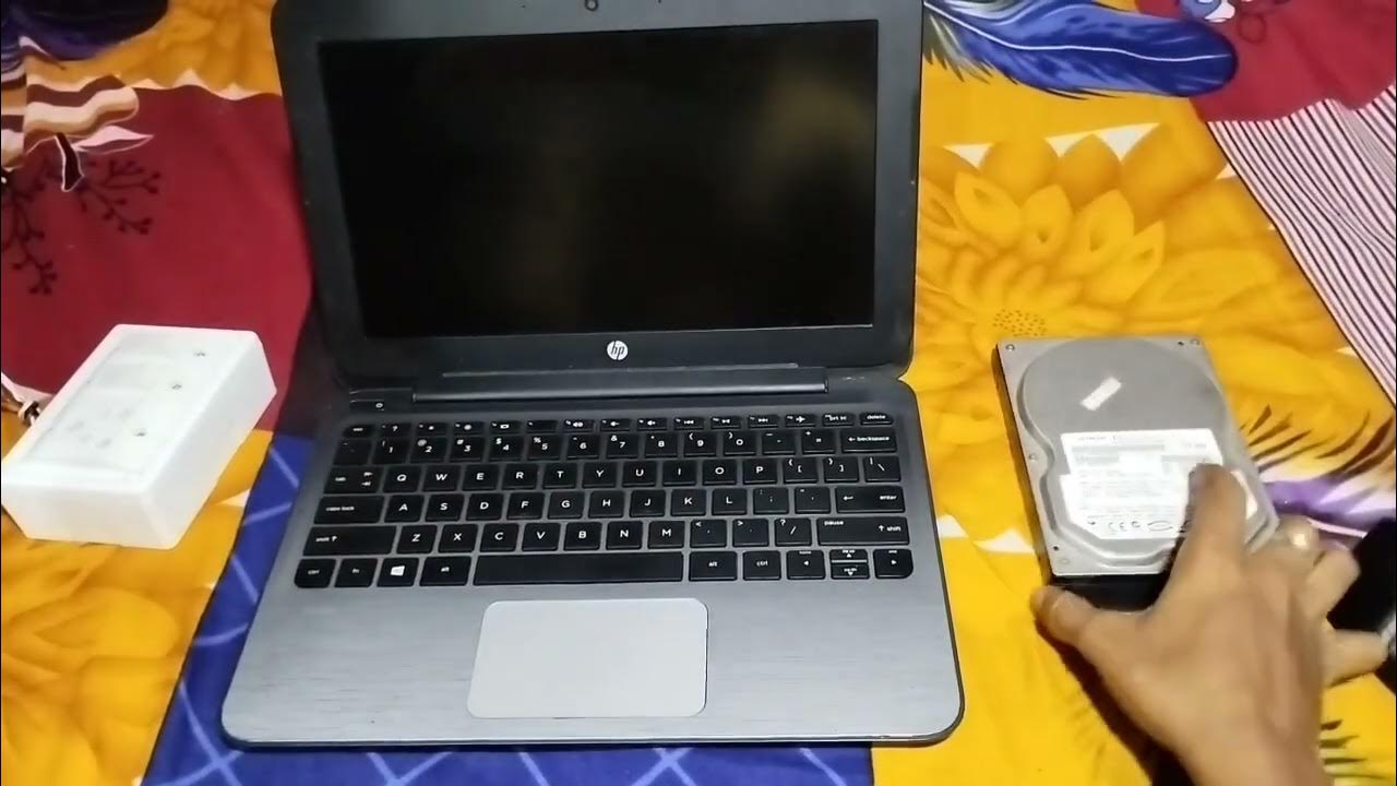 How to Connect External Hard Disk to Laptop and PC || Laptop main ...