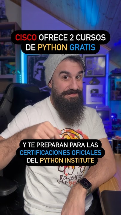 CERTIFICACIONES DEL PYTHON INSTITUTE - YouTube