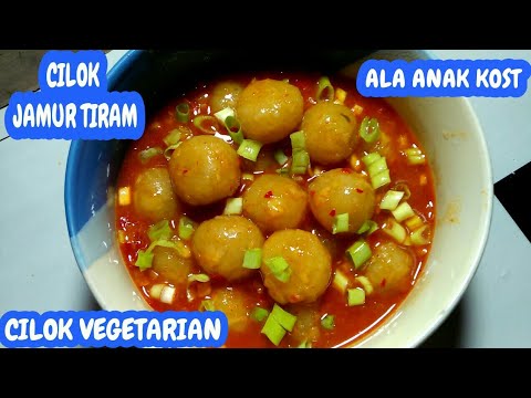 RESEP CILOK JAMUR TIRAM | PENTOL JAMUR TIRAM | BAKSO JAMUR TIRAM - YouTube