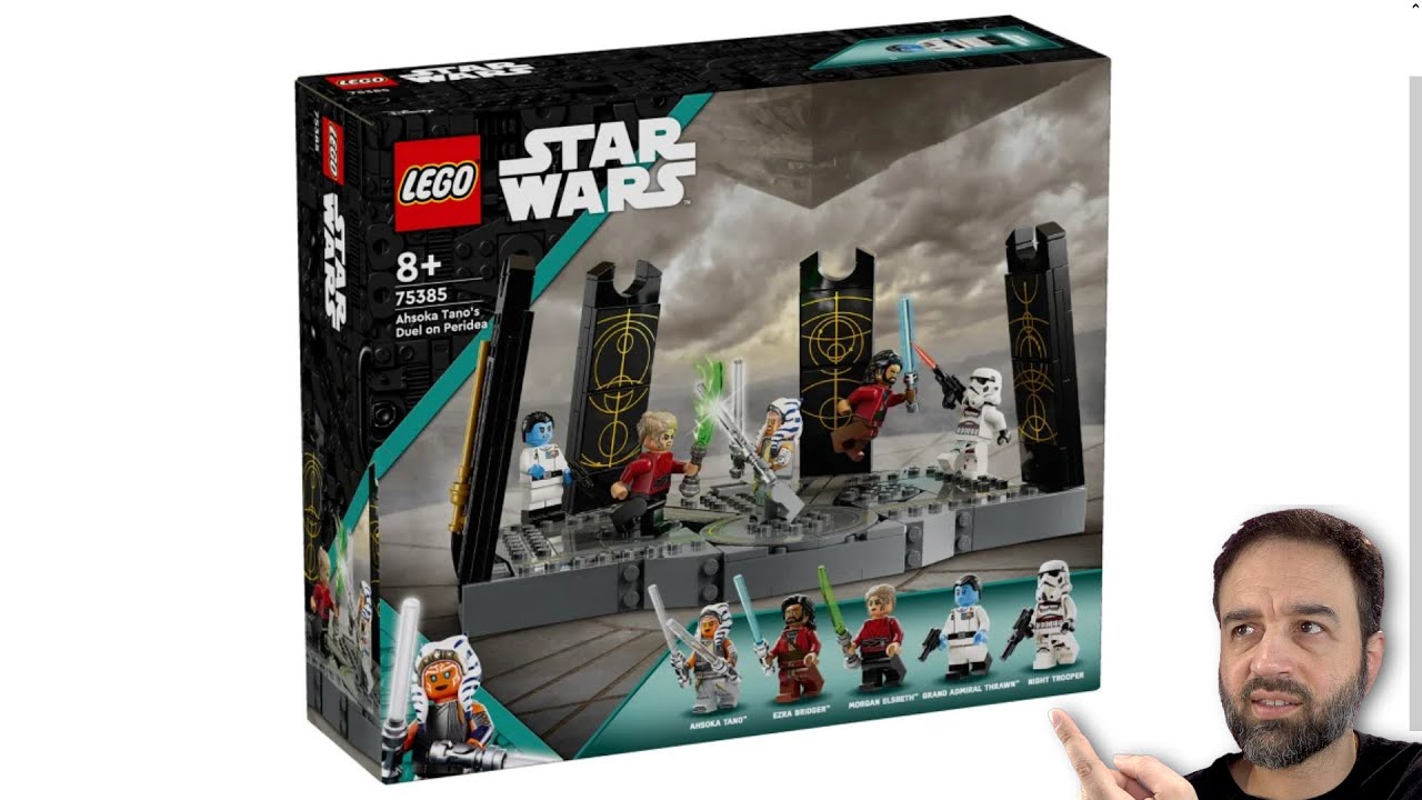 LEGO Star Wars Ahsoka Tano's Duel on Peridea 75385 official pics & my ...