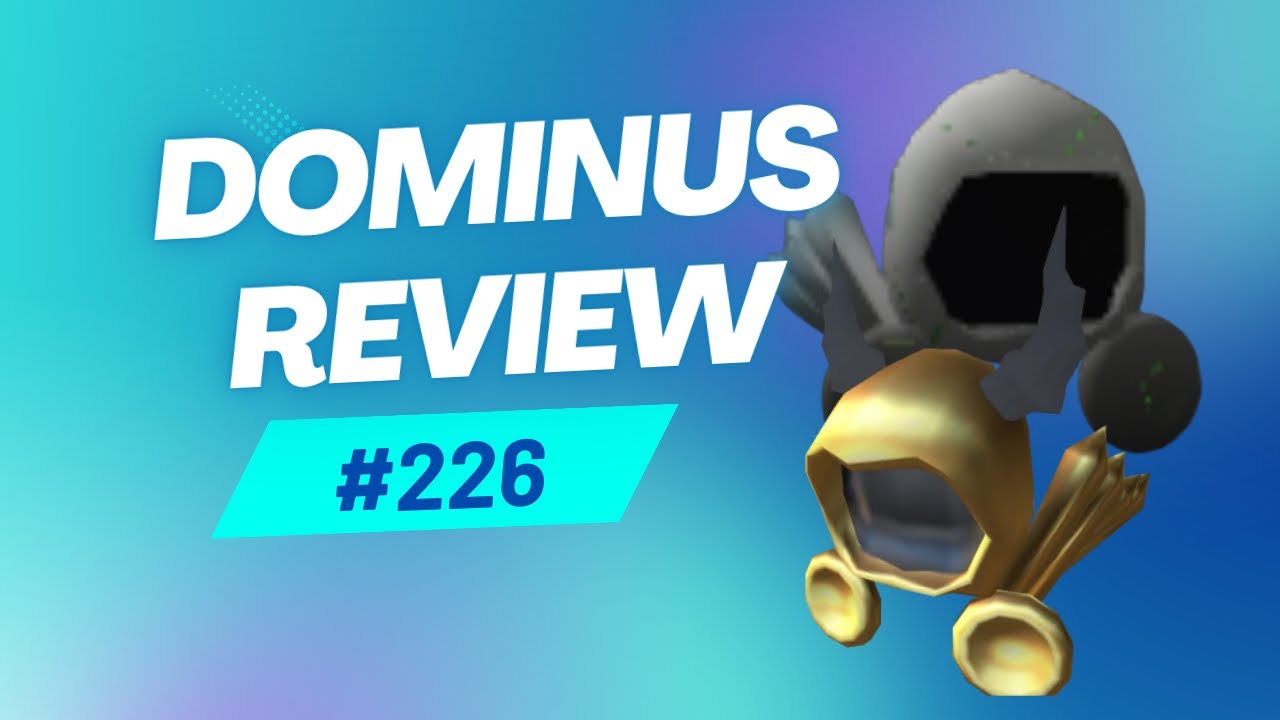 Dominus Review #226 | Cheap/Hidden Roblox Dominuses 2024 - YouTube