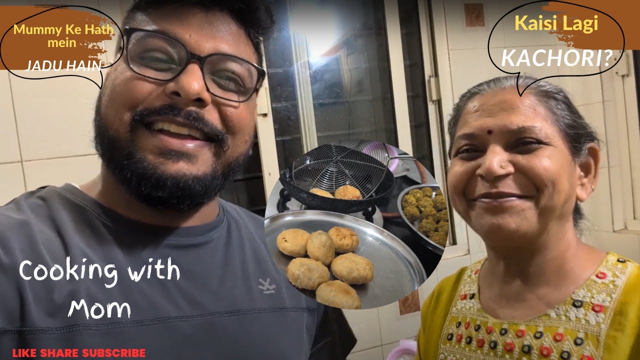 Kaisi Lagi Kachori, Cooking with Mom | Mummy ke hath mein Jadu Hain ...
