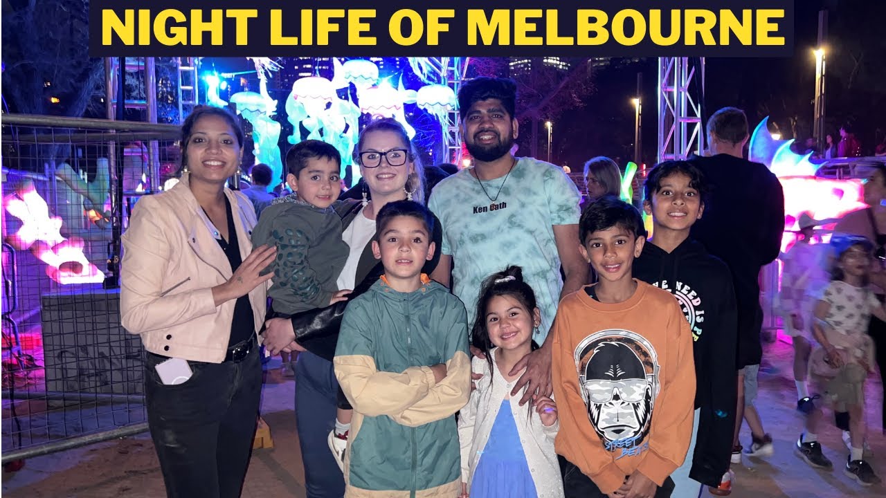 NIGHT LIFE IN MELBOURNE CITY | FUN WITH FAMILY - YouTube