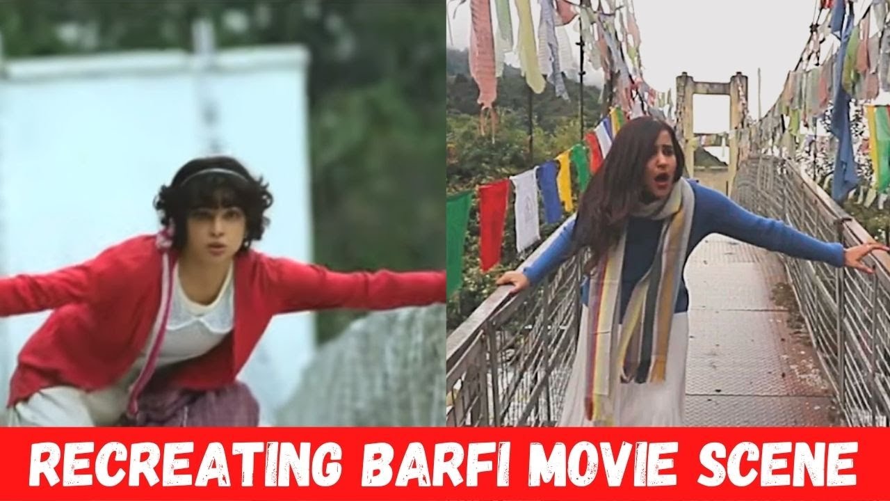 We RECREATED epic BARFI Scene ft. Ranbir & Priyanka 🥲 - YouTube