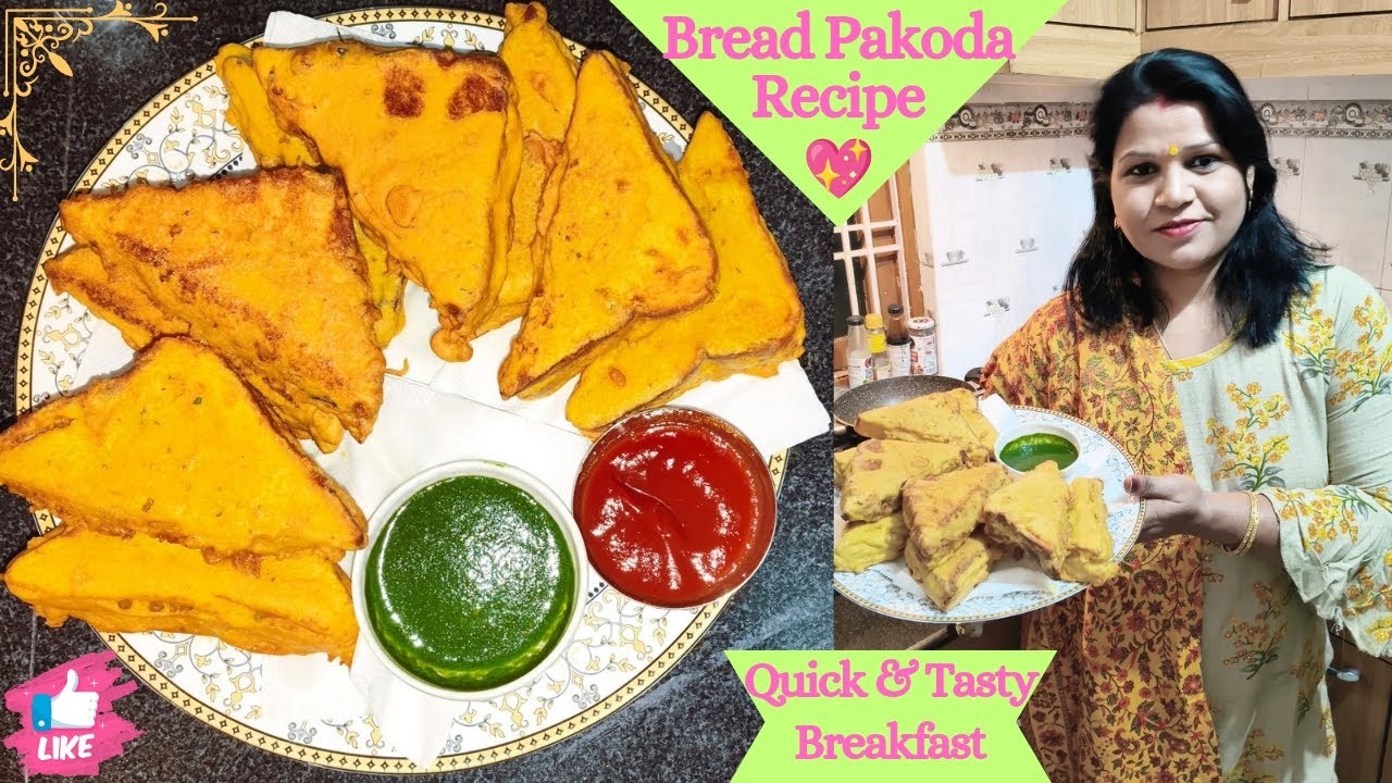 Bread Pakoda Recipe Part 2 ️ | Bread Pakora Recipe 👩🏻‍🍳 - YouTube