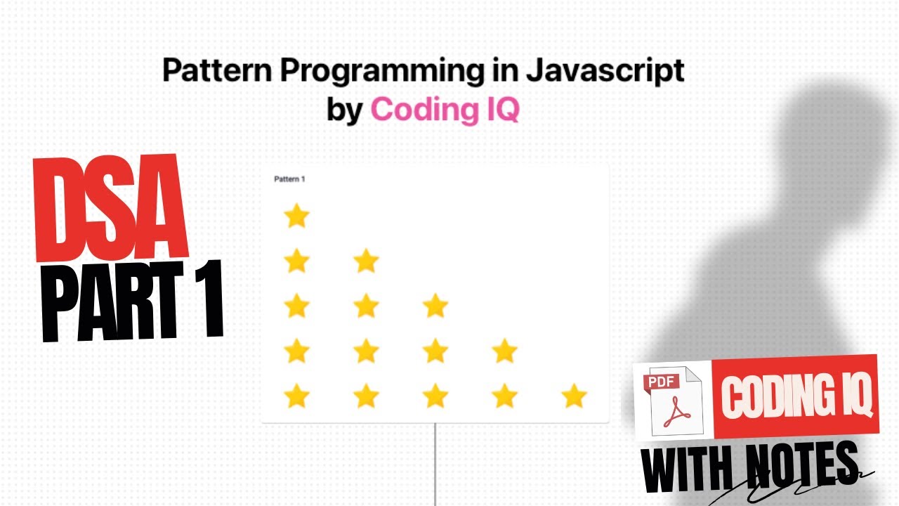 Pattern Programming In Javascript Part 1 Hindi Coding Iq Youtube 6125