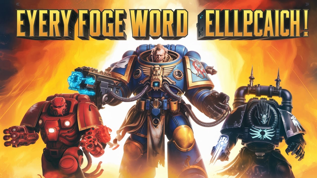 EVERY SINGLE Space Marine Forge World Explained! - YouTube