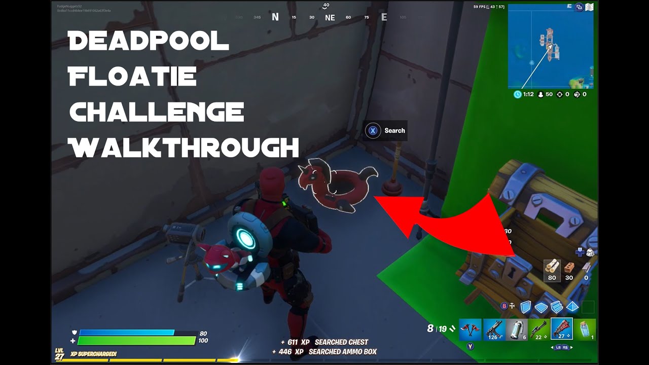Introduction and Deadpool Floatie Challenge | Fortnite - YouTube