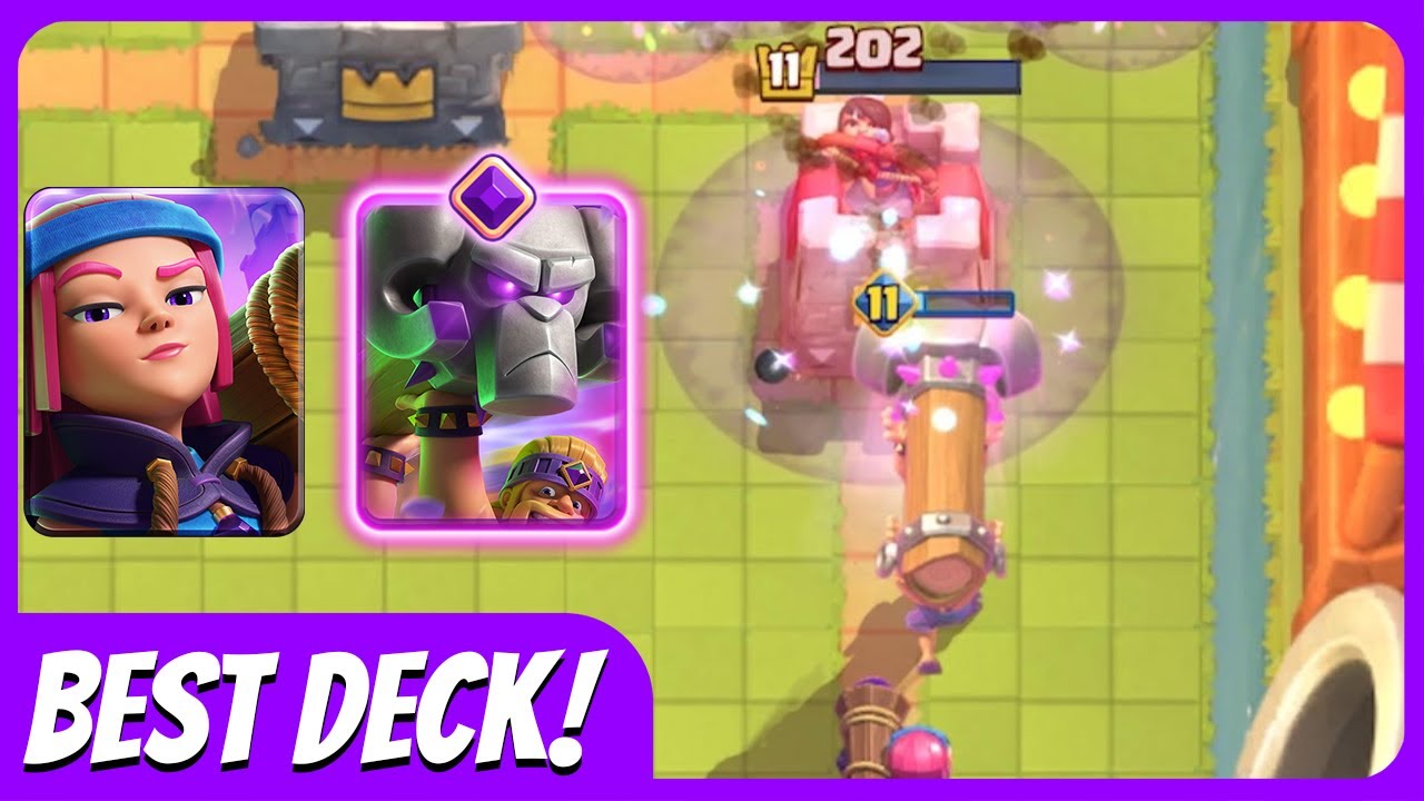 This is the *BEST* Battle Ram Deck in Clash Royale! - YouTube