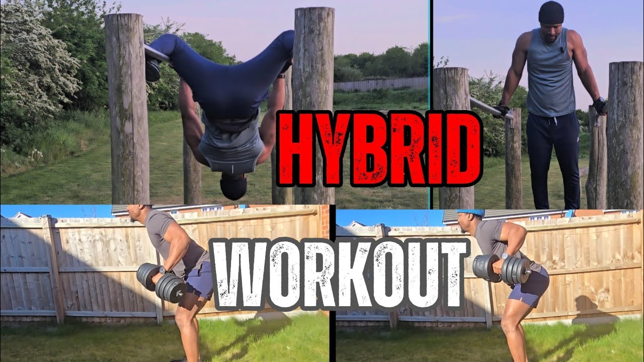This Hybrid Workout Will Transform Your Body | Calisthenics + Dumbbells ...