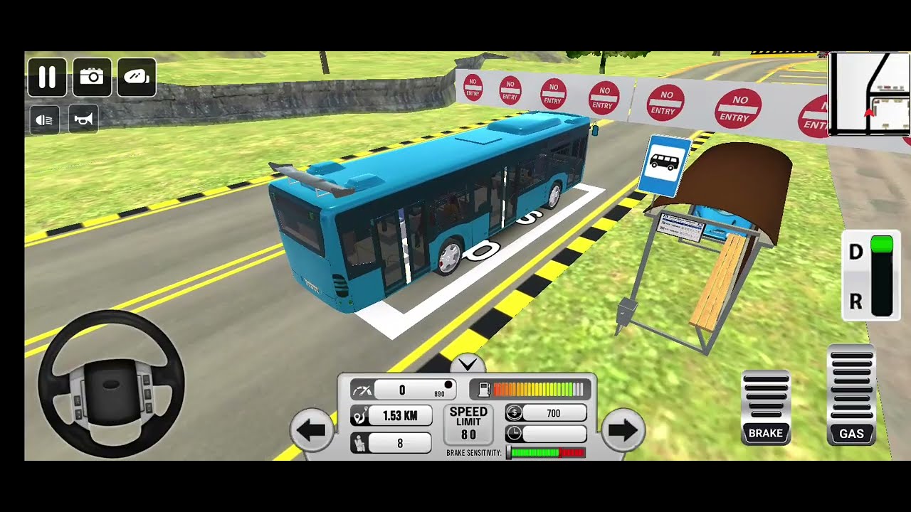 Coach Bus Driving Simulator 3D - Mega Ramp Racing Bus Driving Simulator ...