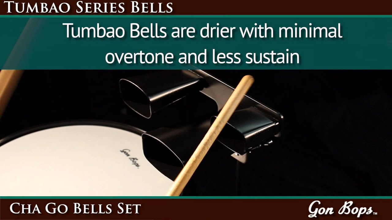 Gon Bops Cha-Go Bells - 3 in 1 Cowbell Set - YouTube
