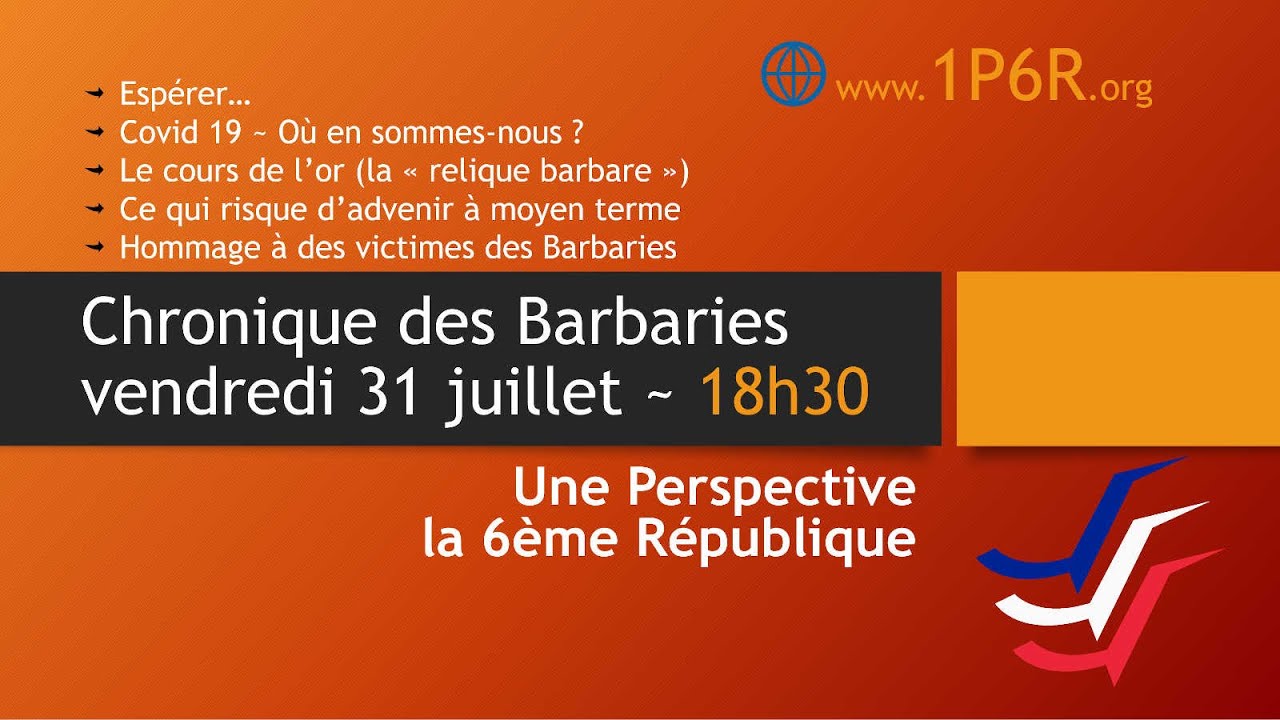 Chronique des Barbaries du 31 juillet - YouTube