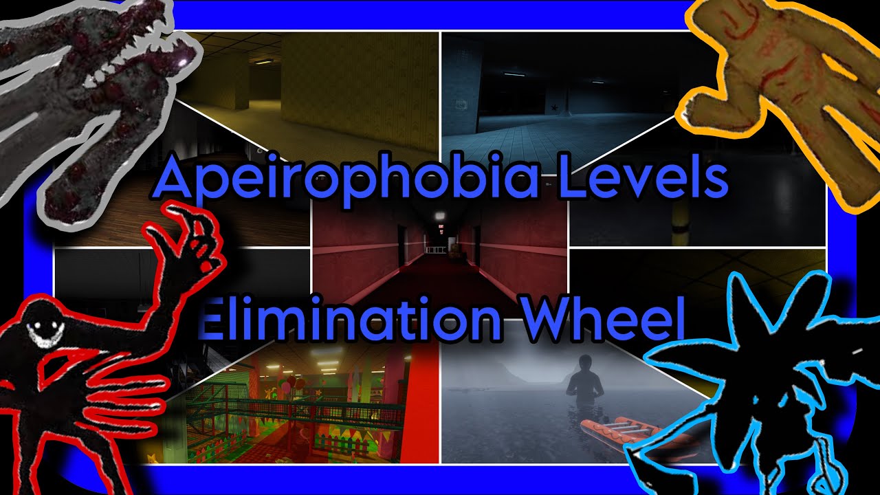 Apeirophobia Levels Elimination Wheel (ALL PARTS) || #roblox # ...