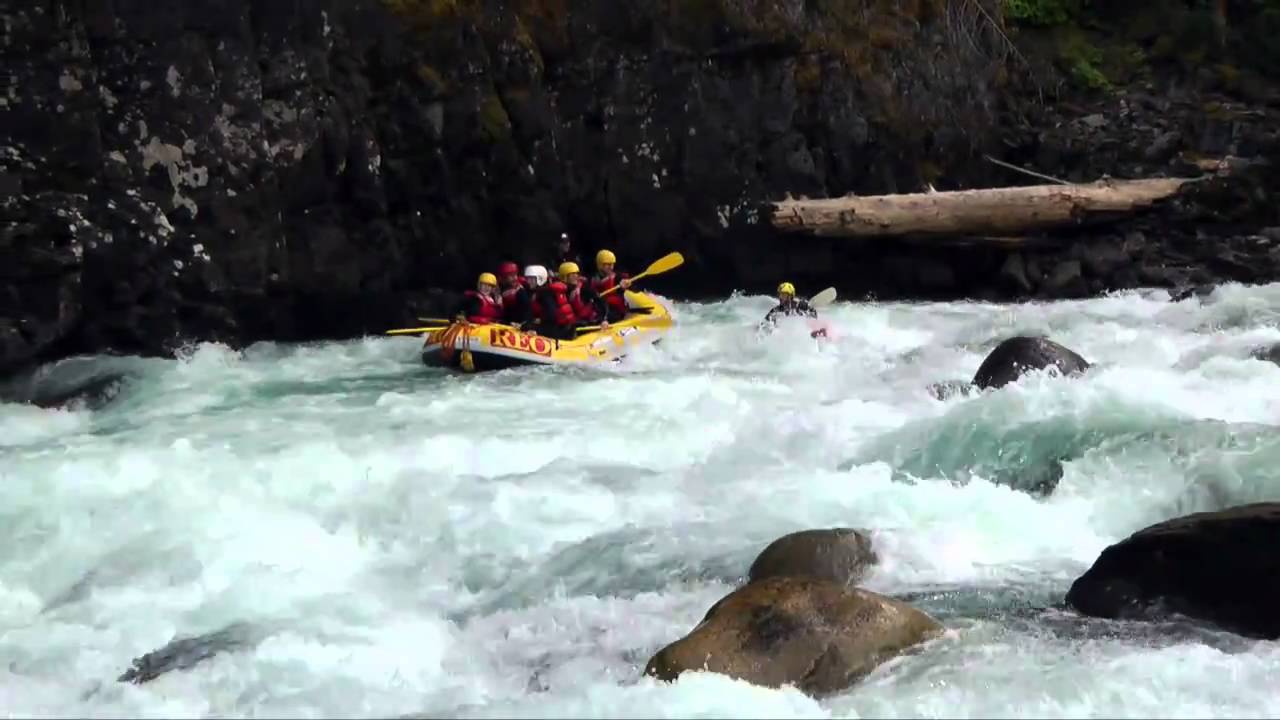 Nahatlatch (Low Water) including Canyon - YouTube