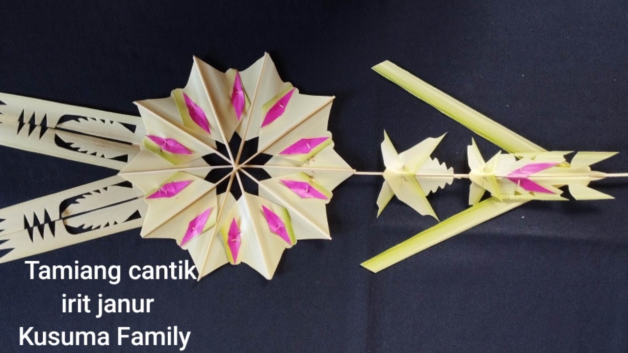 Cara membuat tamiang sederhana - YouTube
