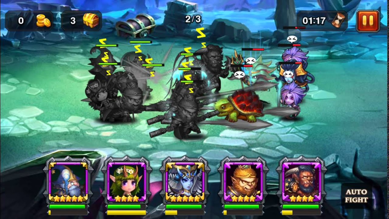 Heroes Charge - Naga Time Rift - Tidal Temple Difficulty 5 - YouTube