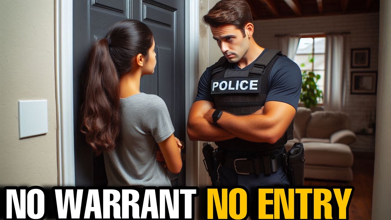 COP GETS DENIED ENTRY WITHOUT A WARRANT - KNOW YOUR RIGHTS! - YouTube