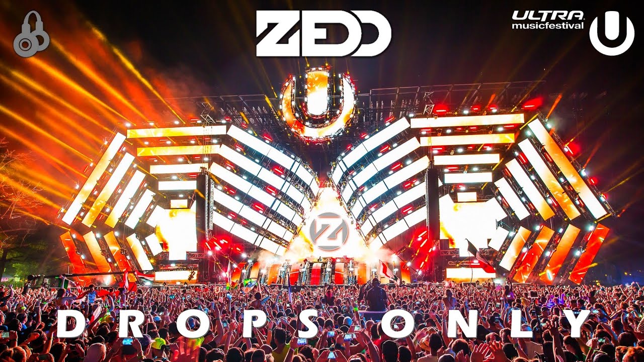 [Drops Only] 🔥ZEDD - Ultra Music Festival Miami 2016 | Re-Post - YouTube
