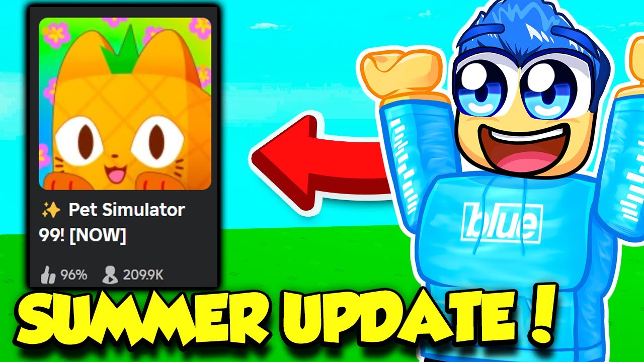 The SUMMER UPDATE Is HERE In Pet Simulator 99 AND IT'S AMAZING!! - YouTube