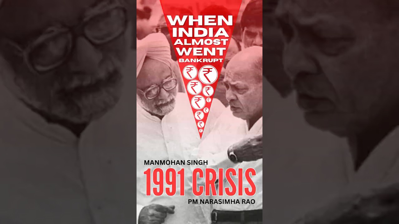 When India Almost Went Bankrupt | 1991 Economic Crisis Explained in 60 ...