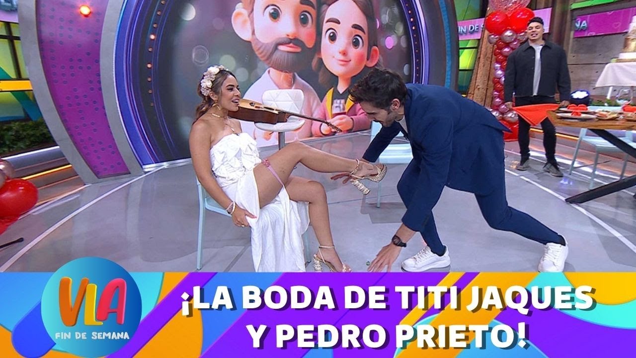 ¡La boda de Titi Jaques y Pedro Prieto! | Programa 16 febrero 2025 ...