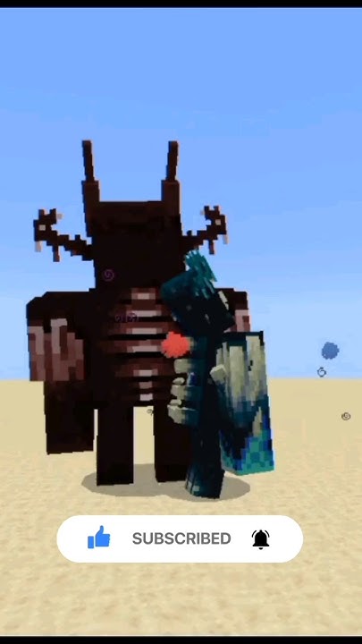 Ultra Warden Vs Bulky Warden Minecraft Mob Battle Youtube