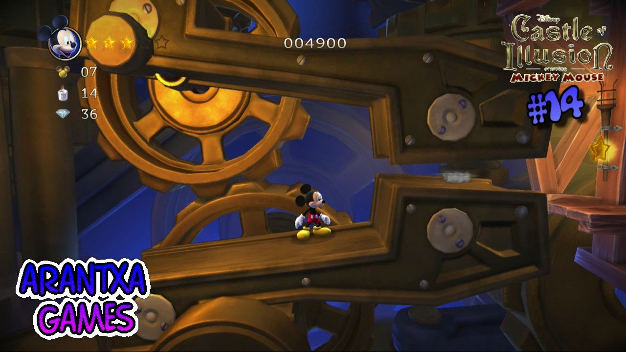 CASTILLO DE LA ILUSIÓN MICKEY MOUSE / El Castillo/ Acto 2 - YouTube