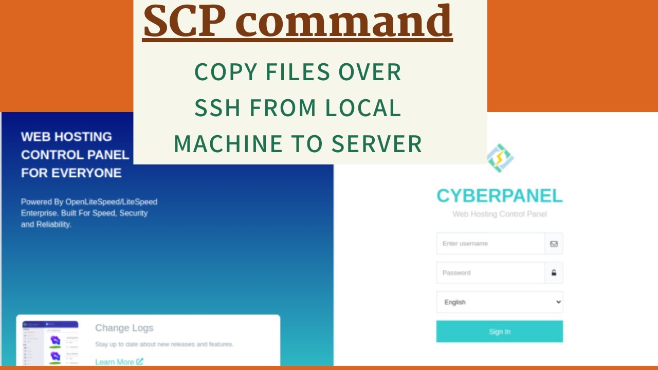 How To Upload Website Files To Cyberpanel Via Ssh Using The Scp Command 6960