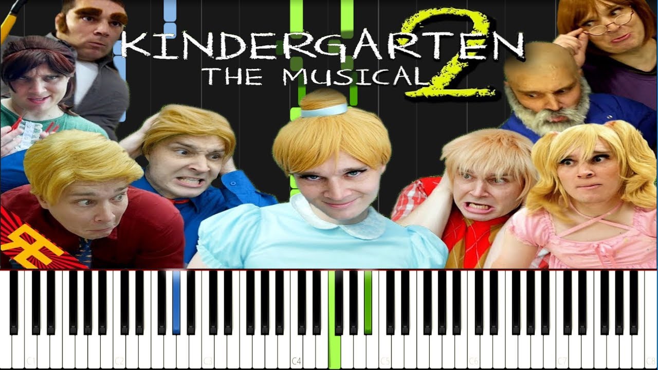 KINDERGARTEN 2: The Musical - Random Encounters [Synthesia Piano ...