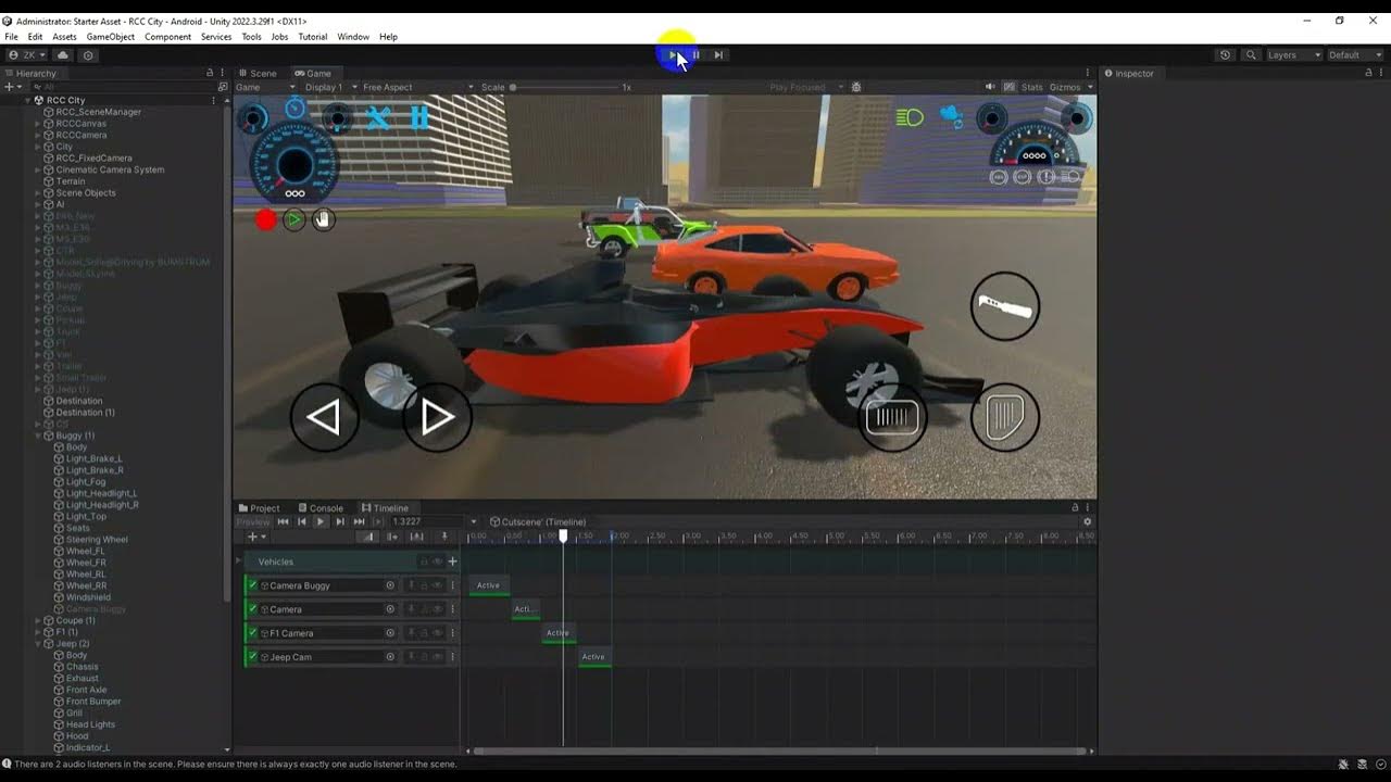 Unity3D - Timeline - Cutscenes - Game Animated Storyline Scene - YouTube