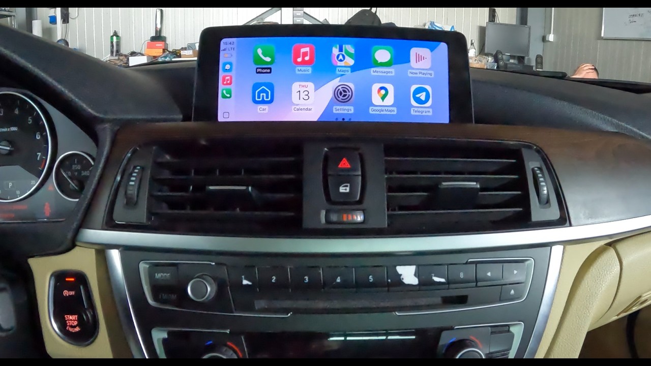 Upgrade Your F30 BMW Screen with Apple CarPlay & Android Auto - YouTube