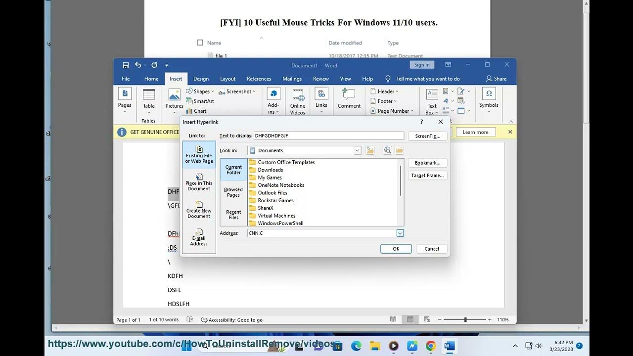 10 Useful Mouse Tricks For Windows users - YouTube