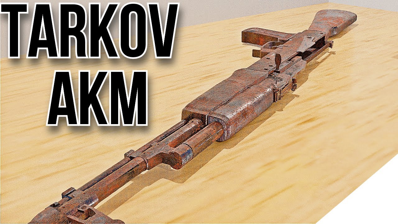 Restoring Tarkov AKM - YouTube