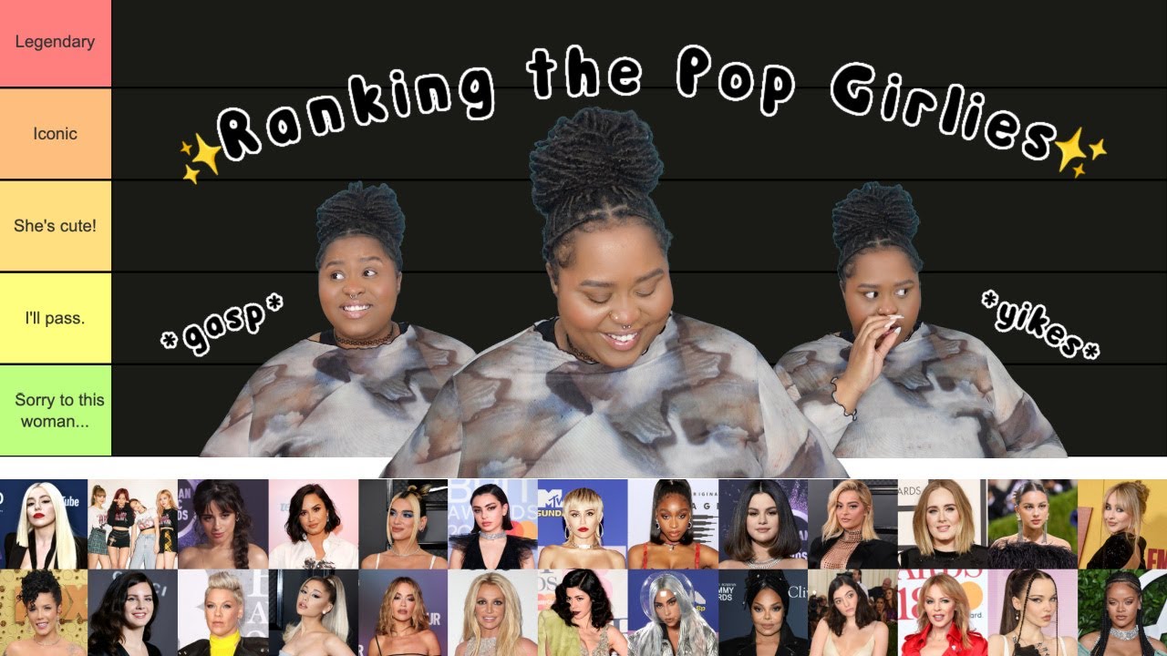 Ranking The Pop Girlies | KW - YouTube